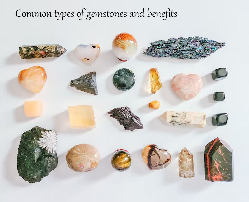 OranEden-Common types of gemstones and benefits – Oraneden